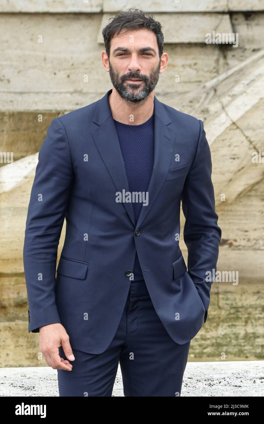 Rome, Italy. 07th Apr, 2022. Francesco Arca attends the photocall of ...