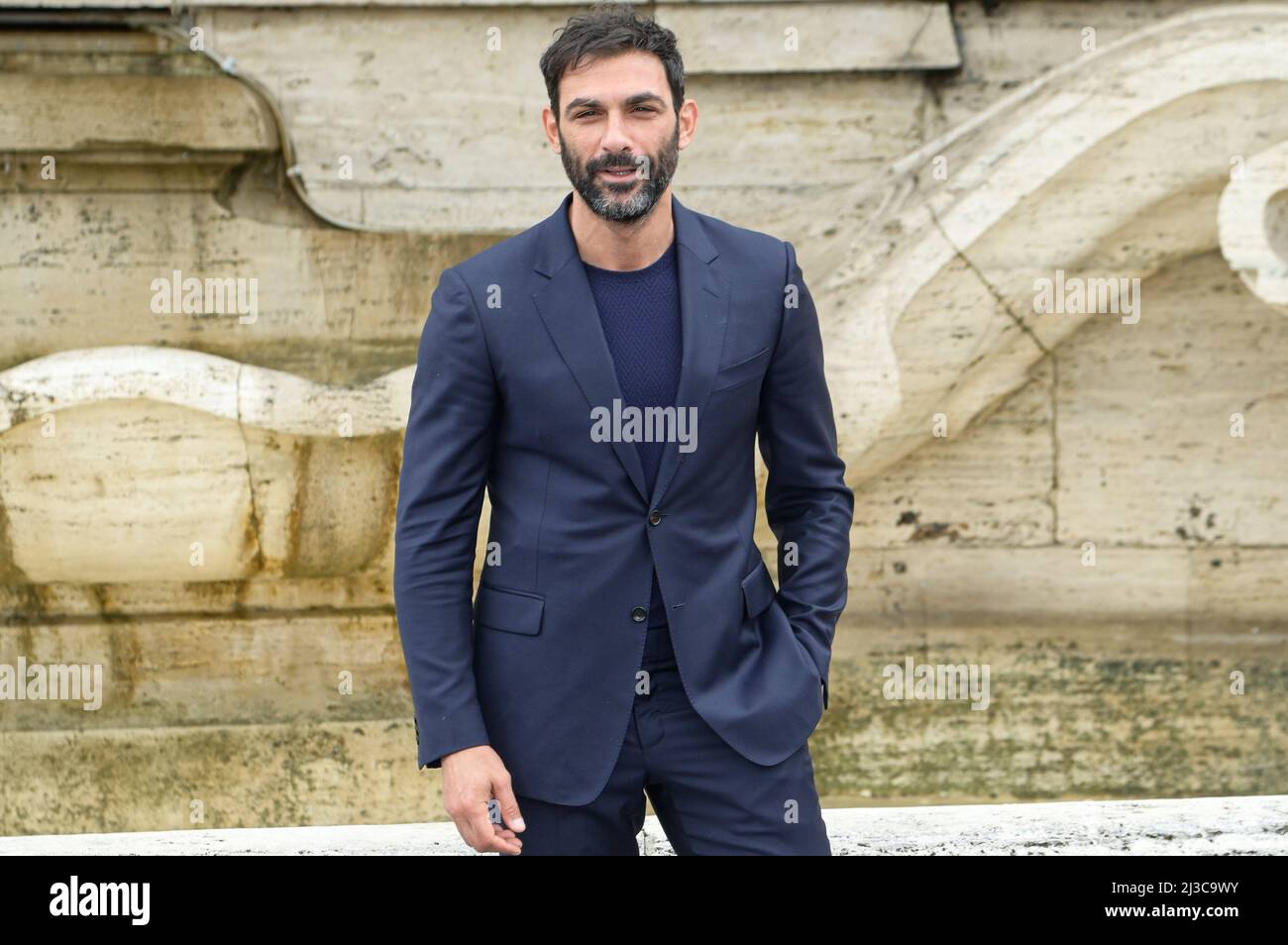Rome, Italy. 07th Apr, 2022. Francesco Arca attends the photocall of ...