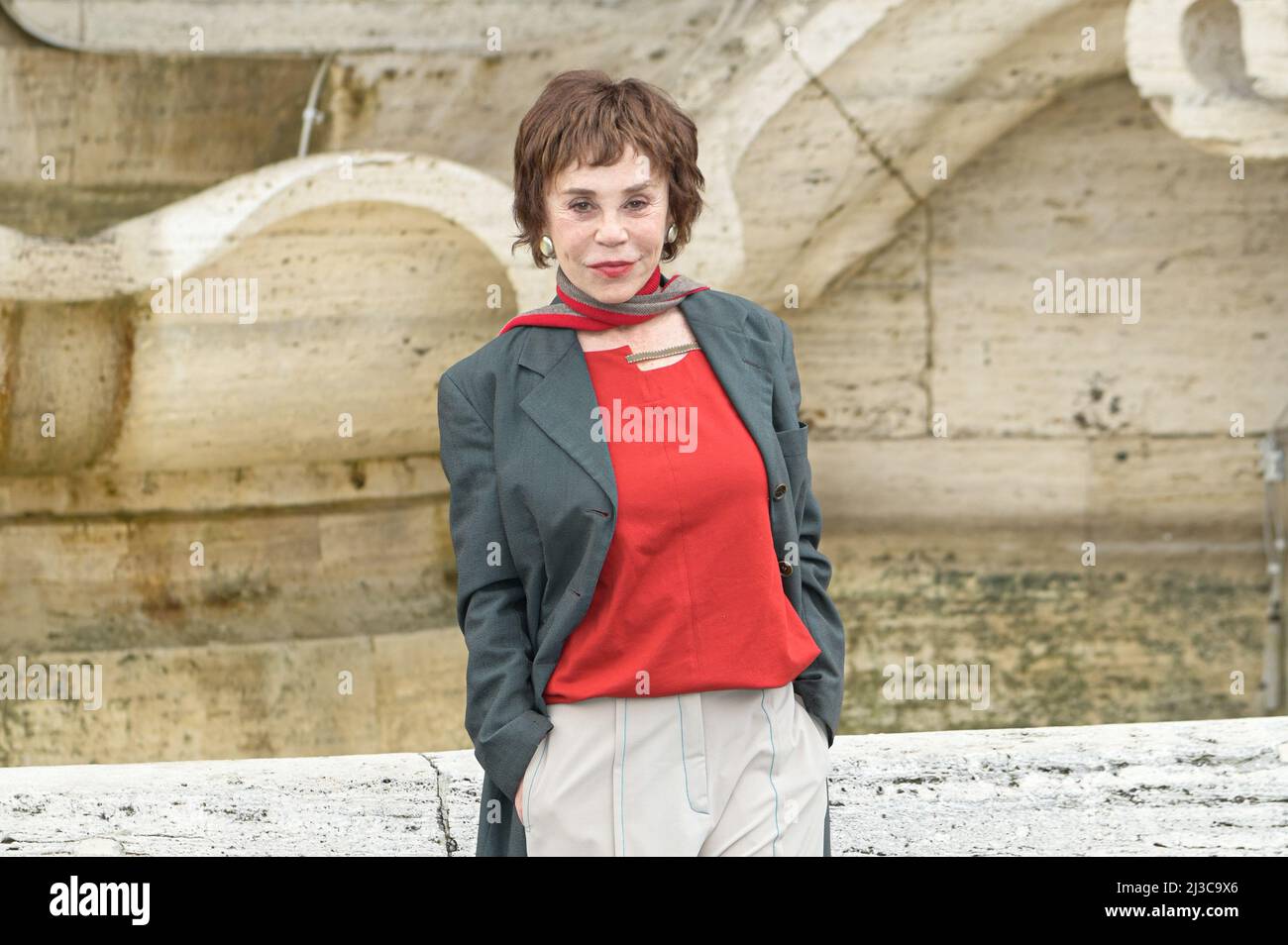 Rome, Italy. 07th Apr, 2022. Daniela Piperno attends the photocall of ...