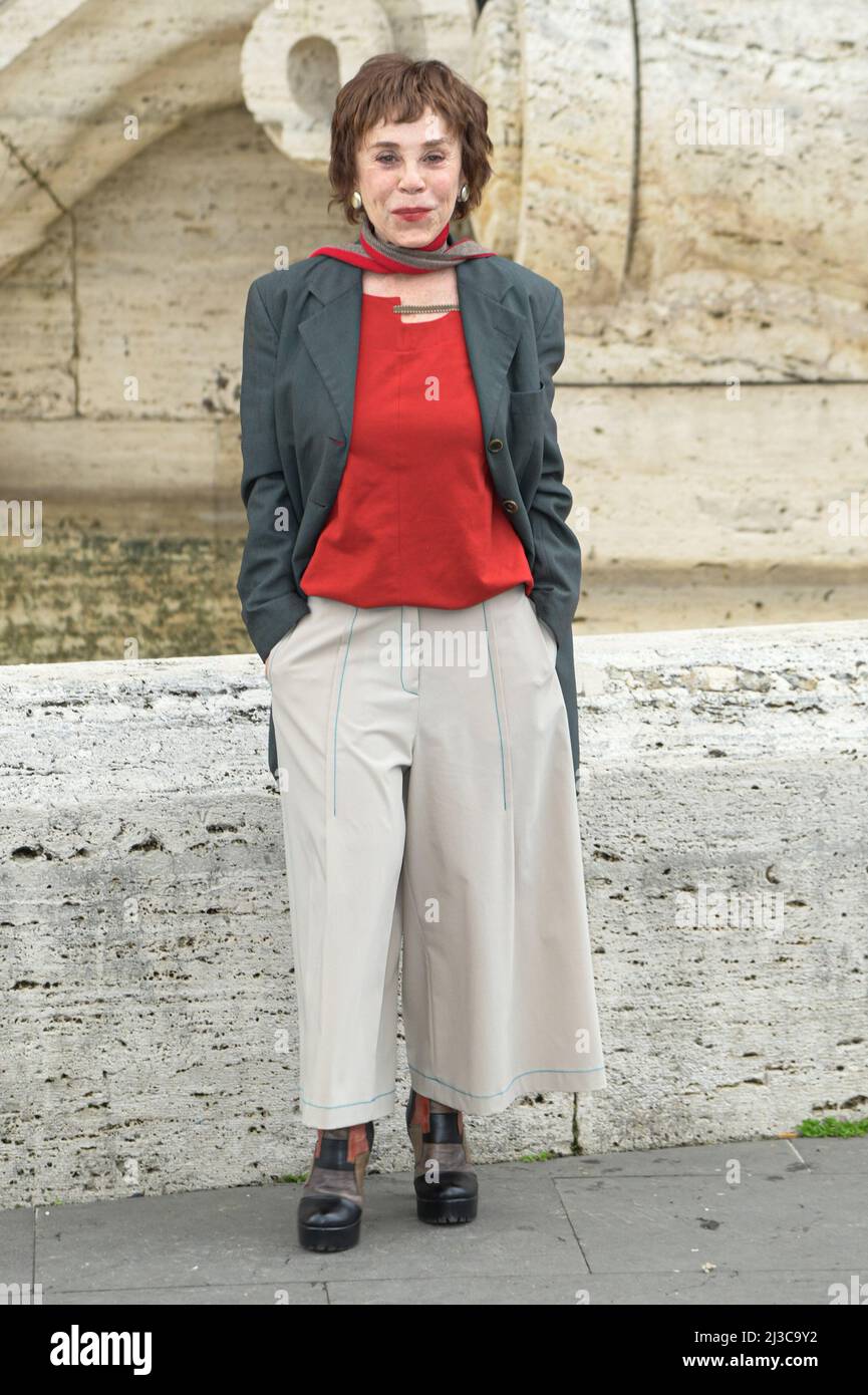 Rome, Italy. 07th Apr, 2022. Daniela Piperno attends the photocall of ...