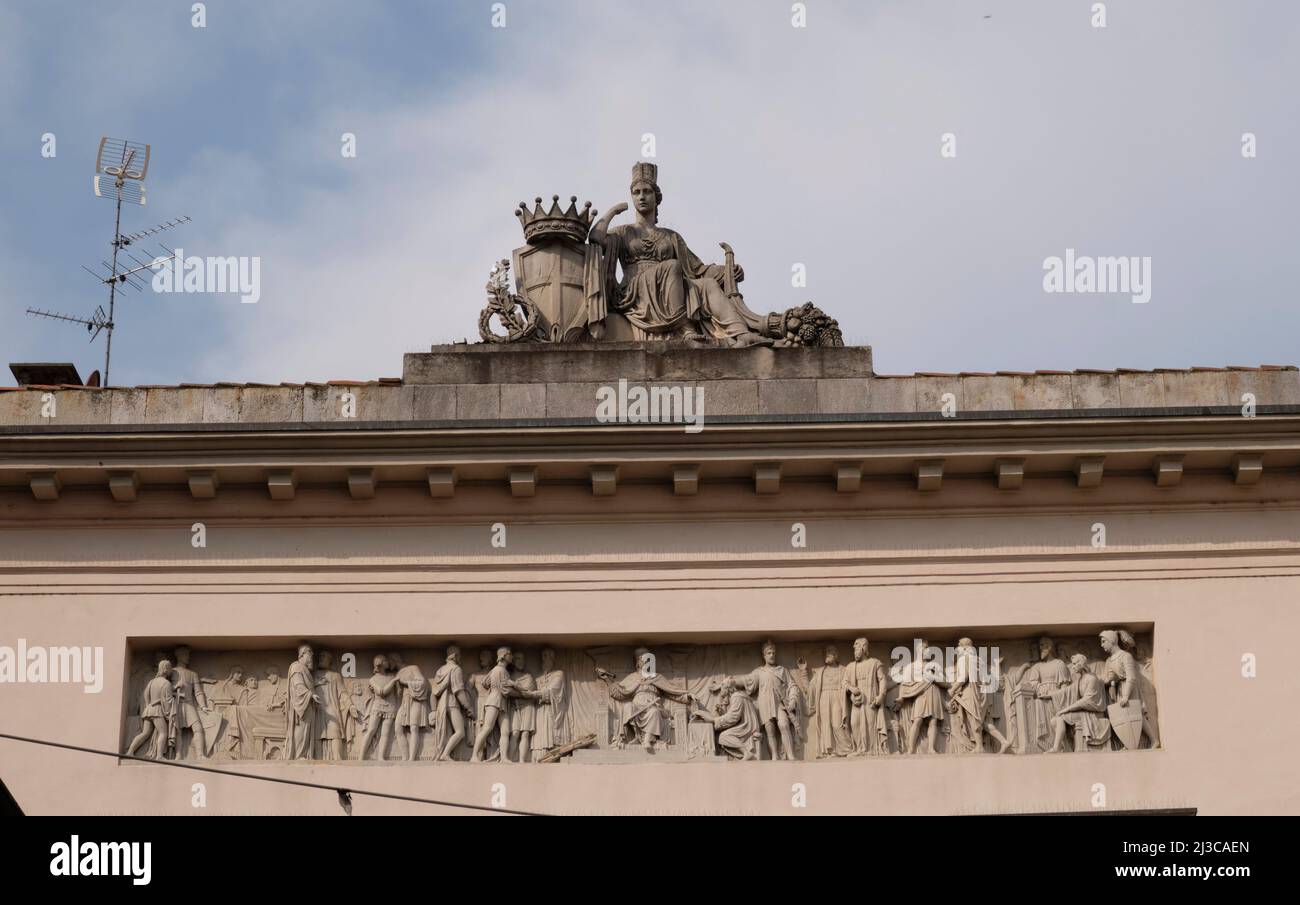 2022 March - historic fountain and architectural element in the city of ...