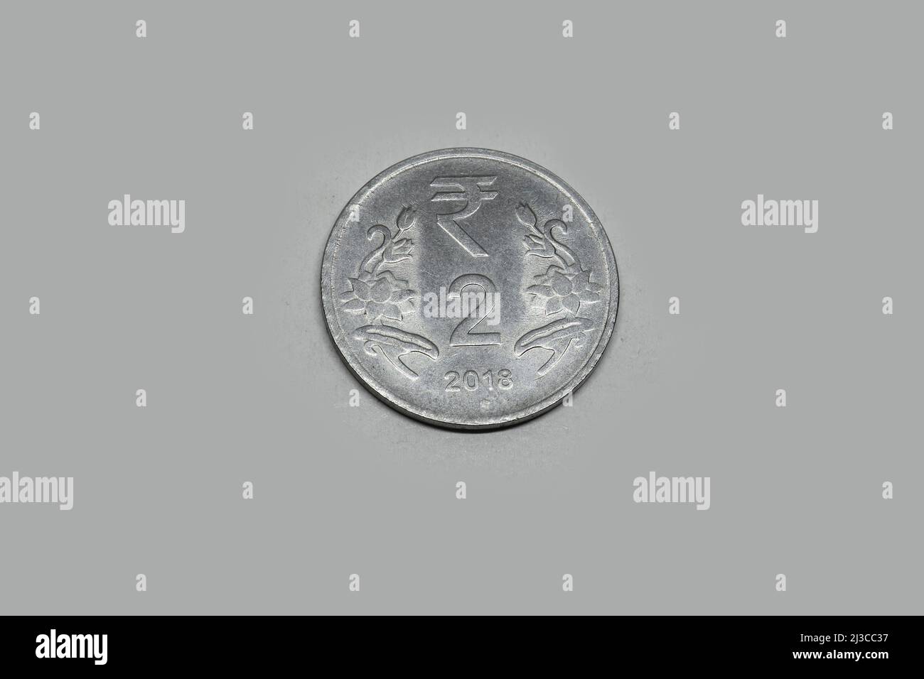 Indian Currency two Rupees silver Coin, Indian Currency, Money, two ...