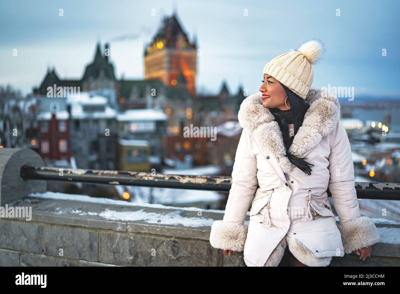 Frozen hair quebec hi-res stock photography and images - Alamy