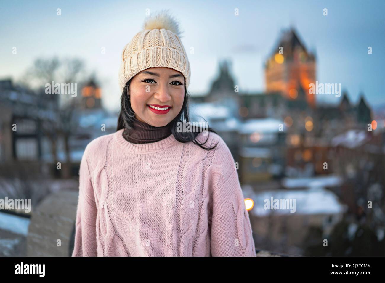 Frozen hair quebec hi-res stock photography and images - Alamy