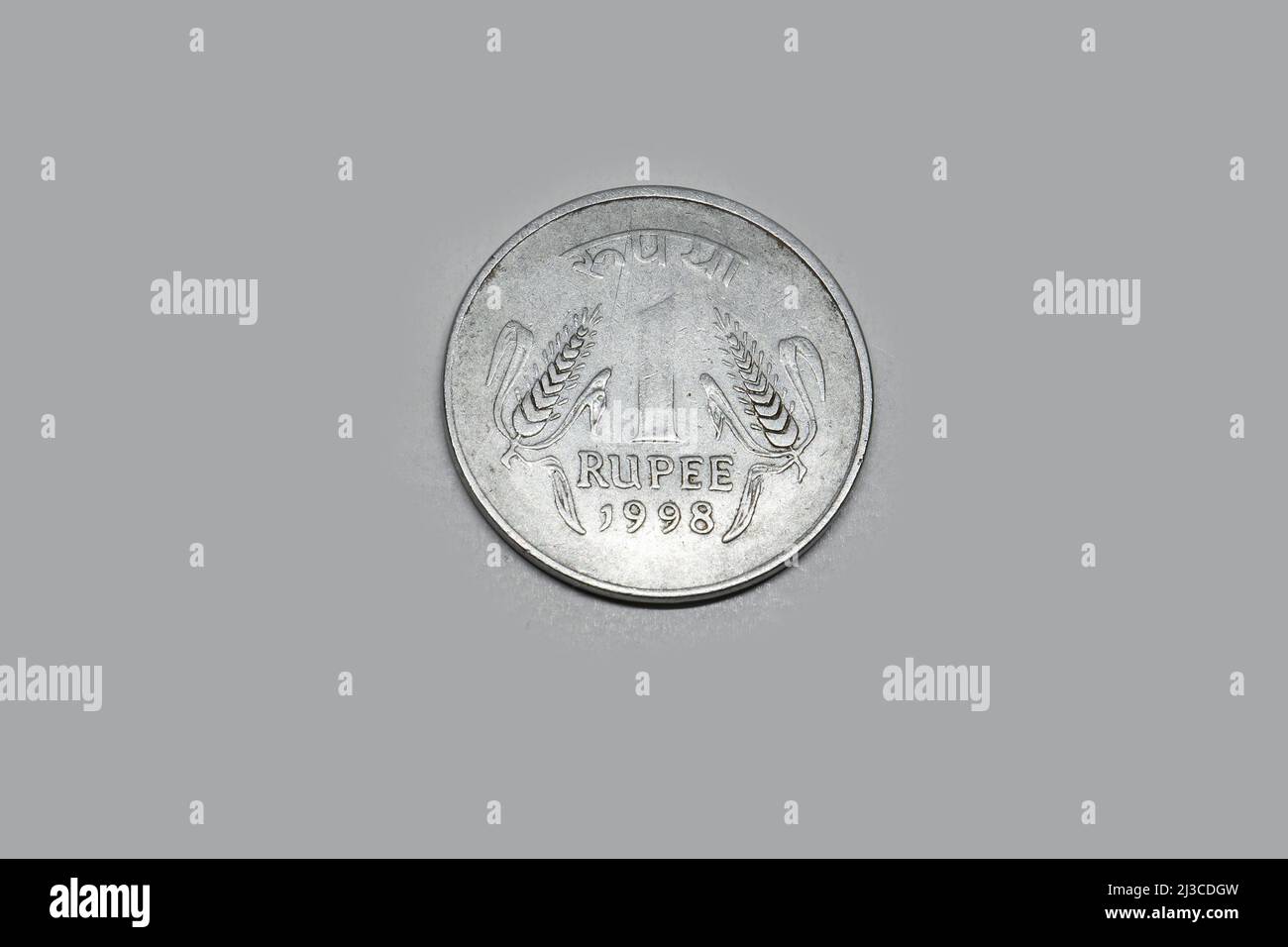 Indian Currency one Rupees silver Coin, Indian Currency, Money, one ...