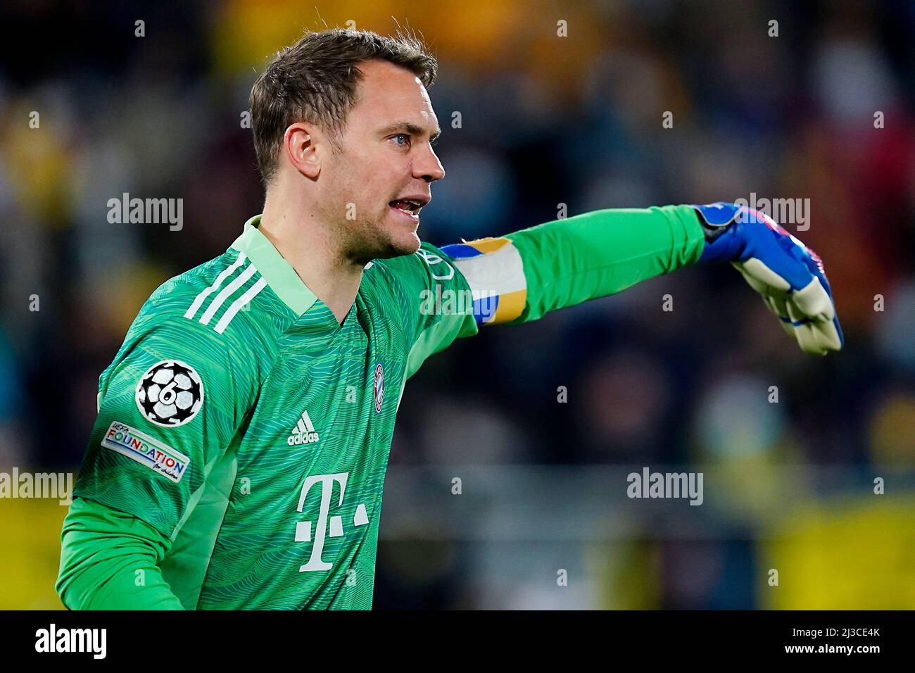 Manuel Neuer of Bayern Munich during the UEFA Champions League match ...