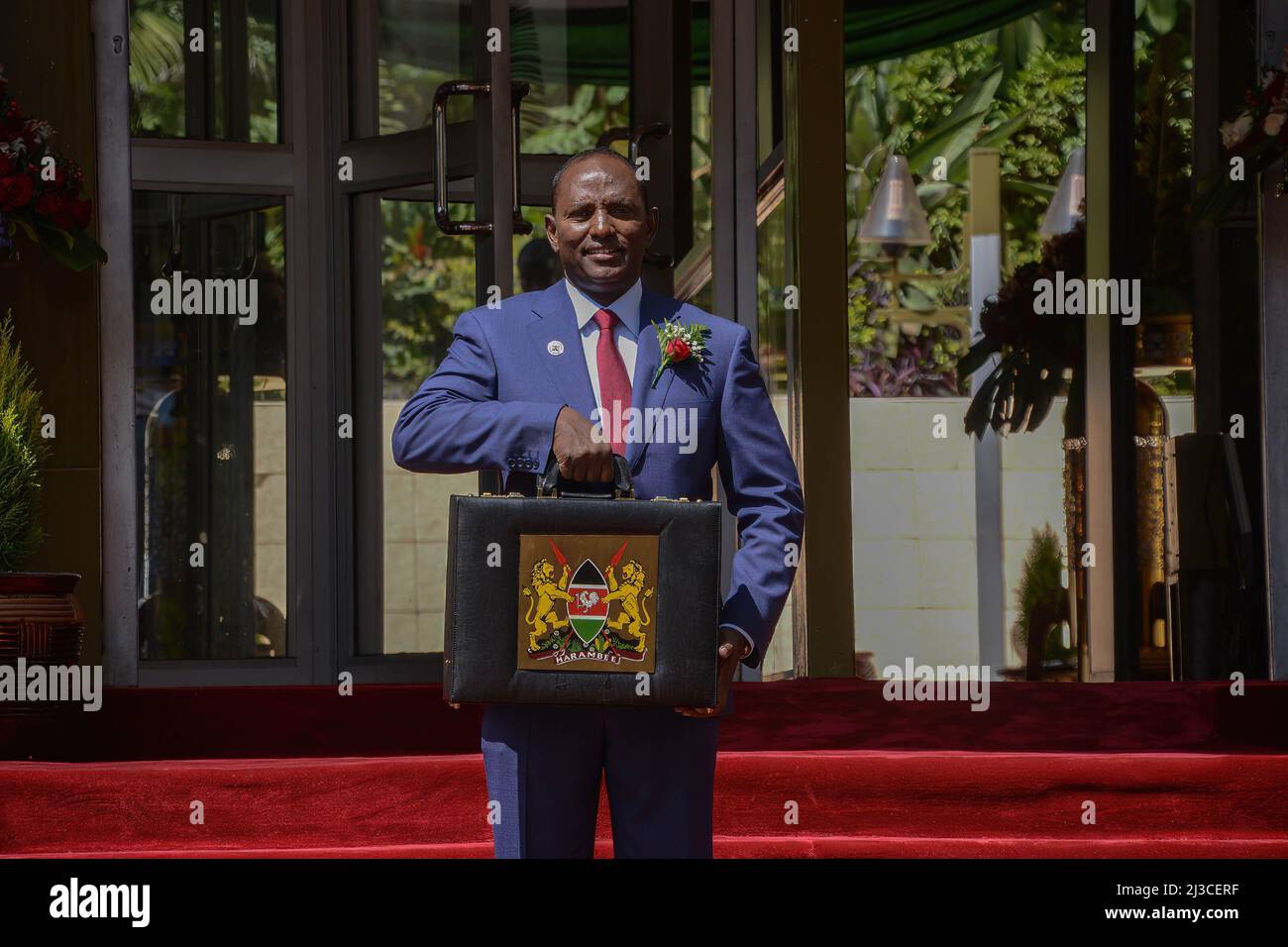 Cabinet secretary for treasury and planning Ukur Yatani poses for a ...