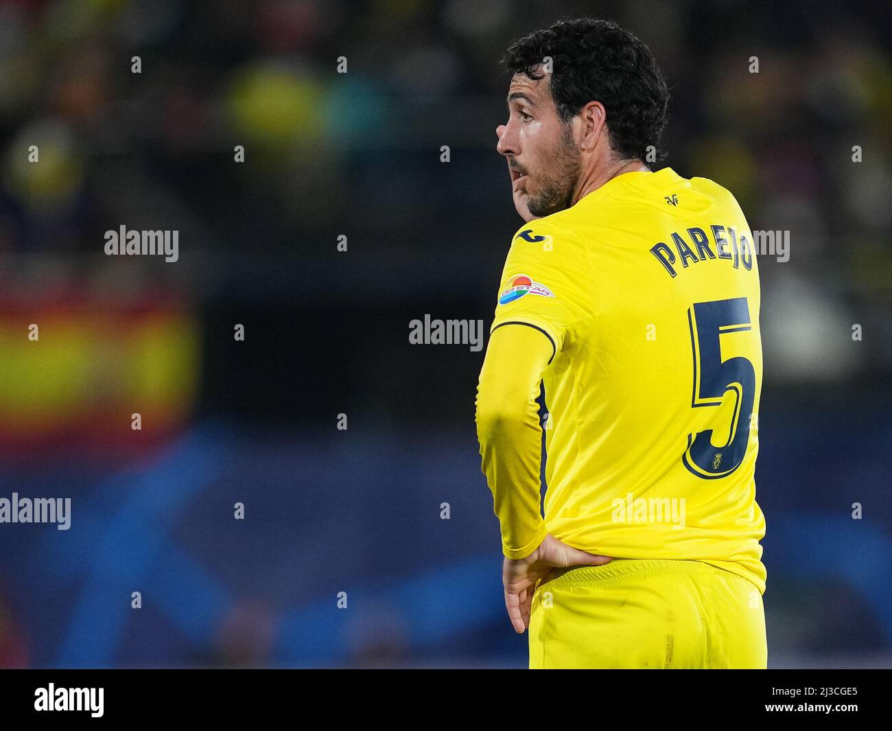 Daniel Parejo of Villarreal CF during the UEFA Champions League match ...
