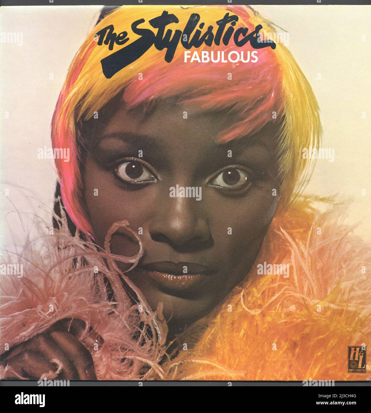 The Stylistics Fabulous H&L Records 1976. a striking portrait of black ...