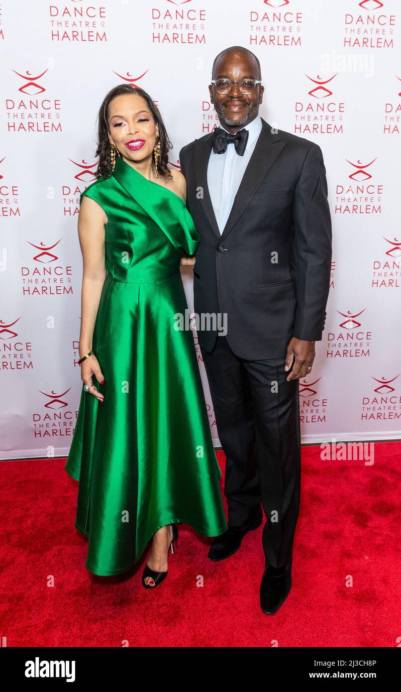 April 5, 2022, New York, New York, United States: Anna Glass and Trey ...