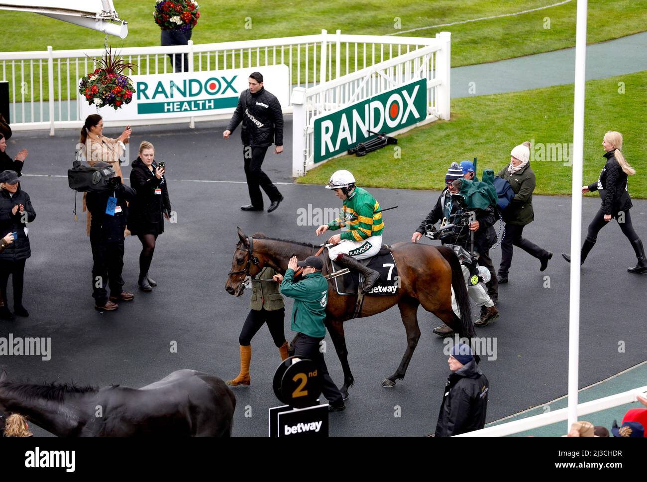 Hurdle at aintree racecourse hi-res stock photography and images - Alamy