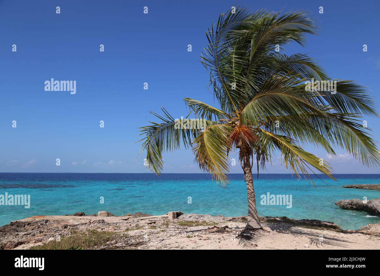 The splendid sea of the Bay of Pigs, Cuba Stock Photo - Alamy