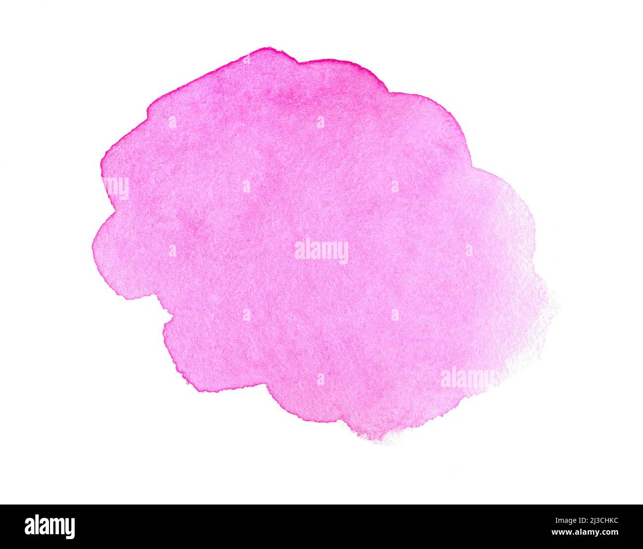 Abstract pink watercolor on white background. Watercolor clipart for ...