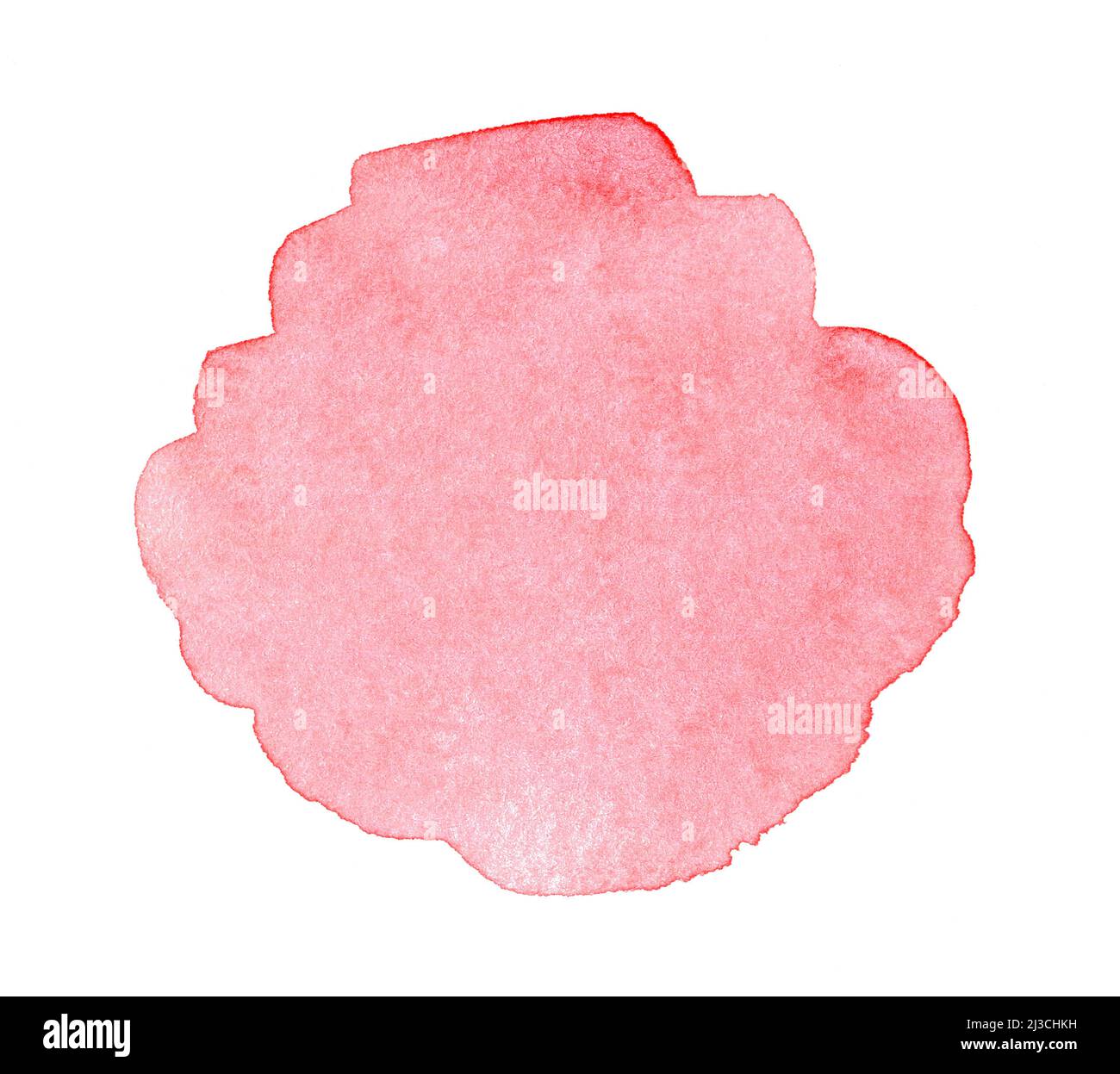 Abstract pink watercolor on white background. Watercolor clipart for ...