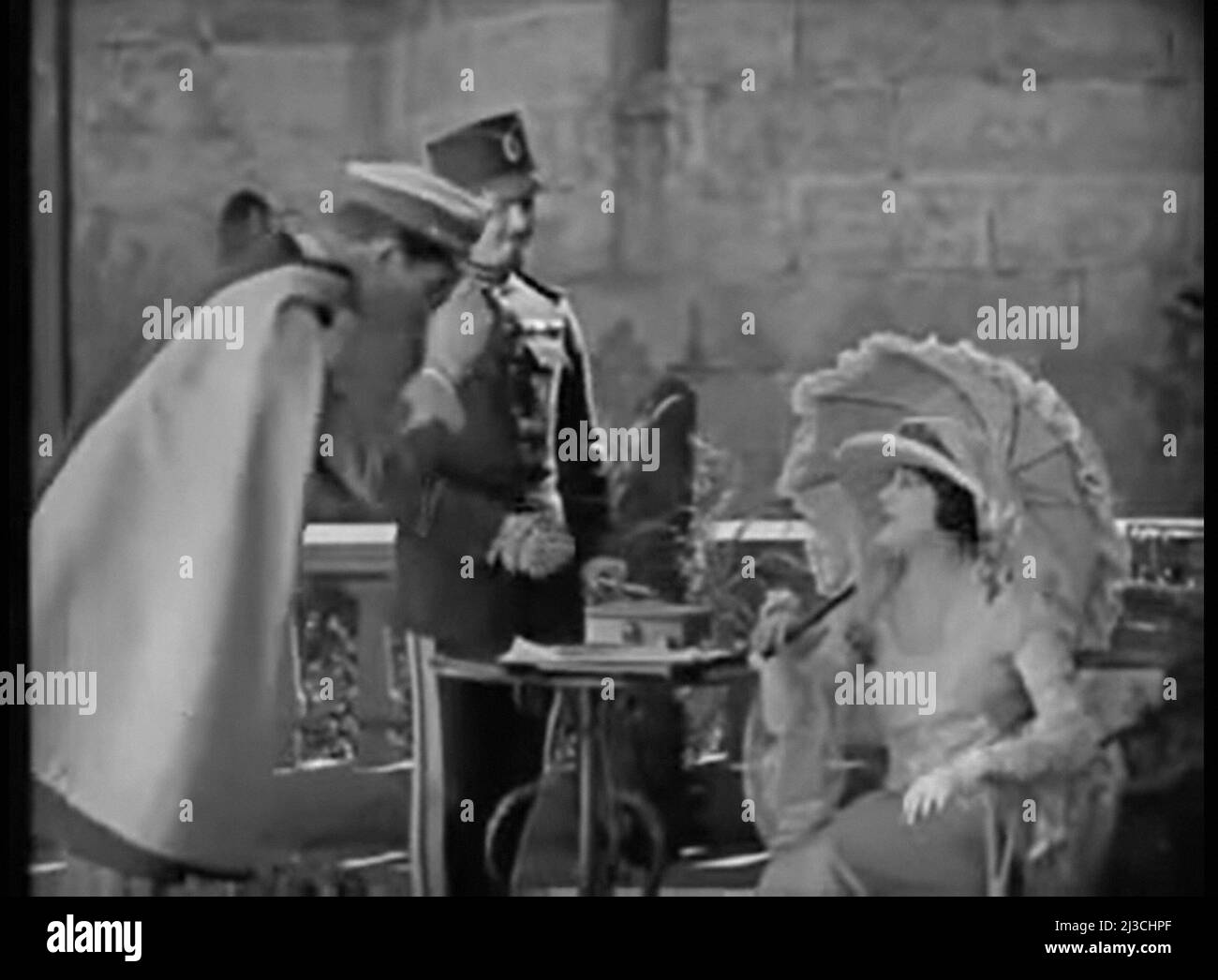 Prisoner of Zenda vintage 1922 film screen Stock Photo - Alamy