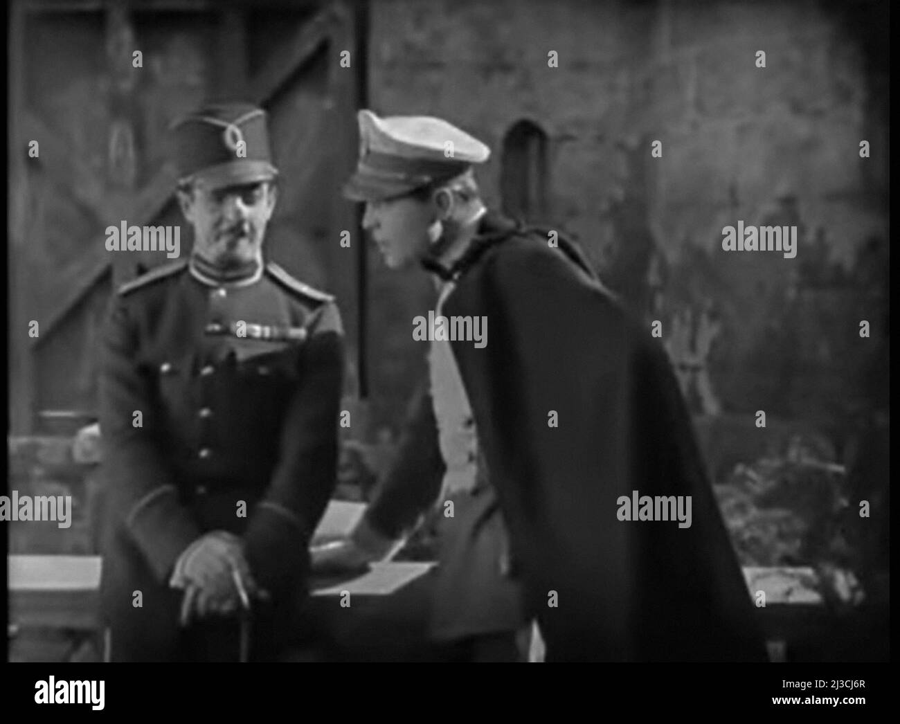 Prisoner of Zenda vintage 1922 film screen Stock Photo - Alamy