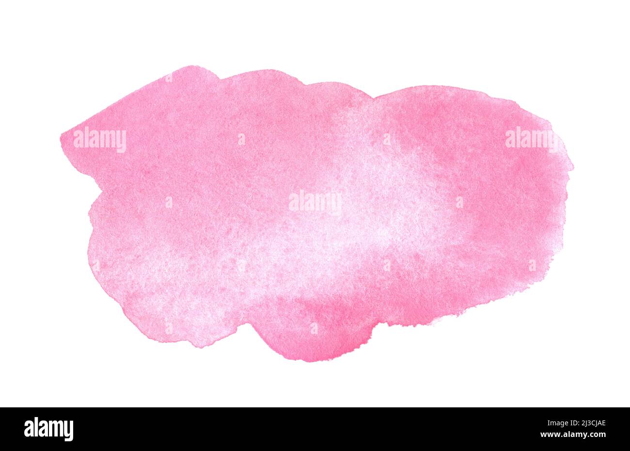 Abstract pastel pink watercolor on white background. Watercolor clipart ...