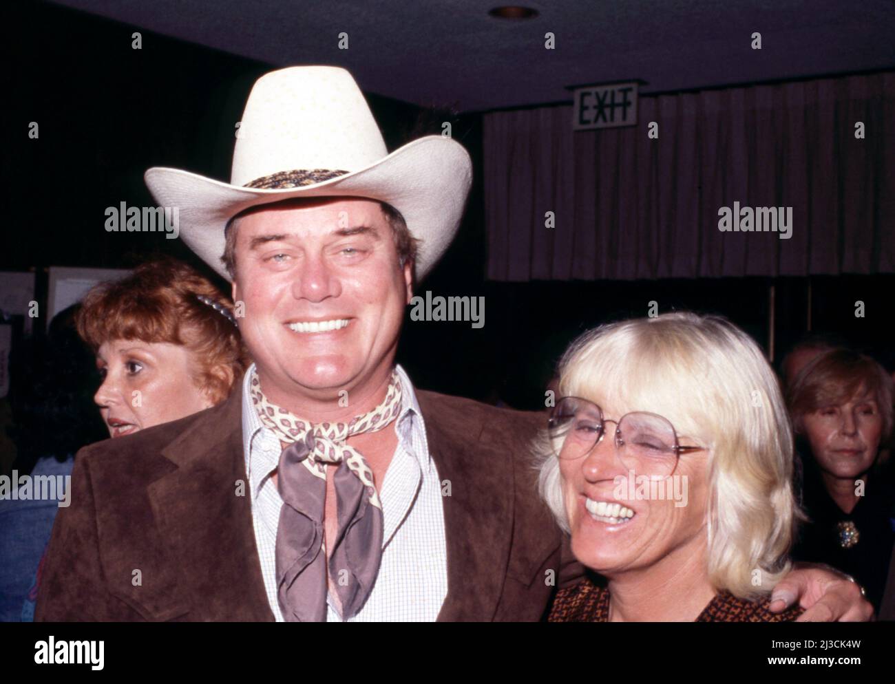 Larry Hagman and Maj Hagman Circa 1980's Credit: Ralph Dominguez ...
