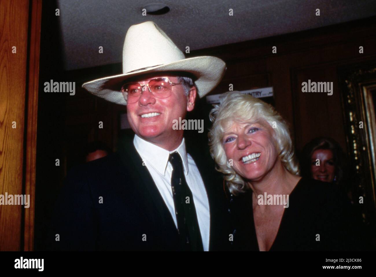 Larry Hagman and Maj Hagman Circa 1980's Credit: Ralph Dominguez ...