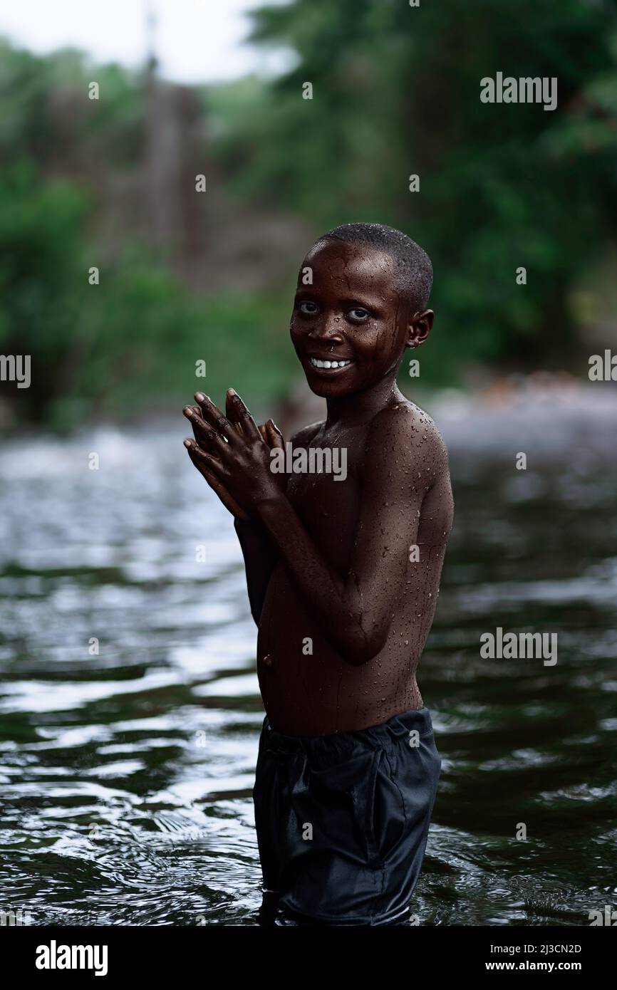 African kid hi-res stock photography and images - Alamy