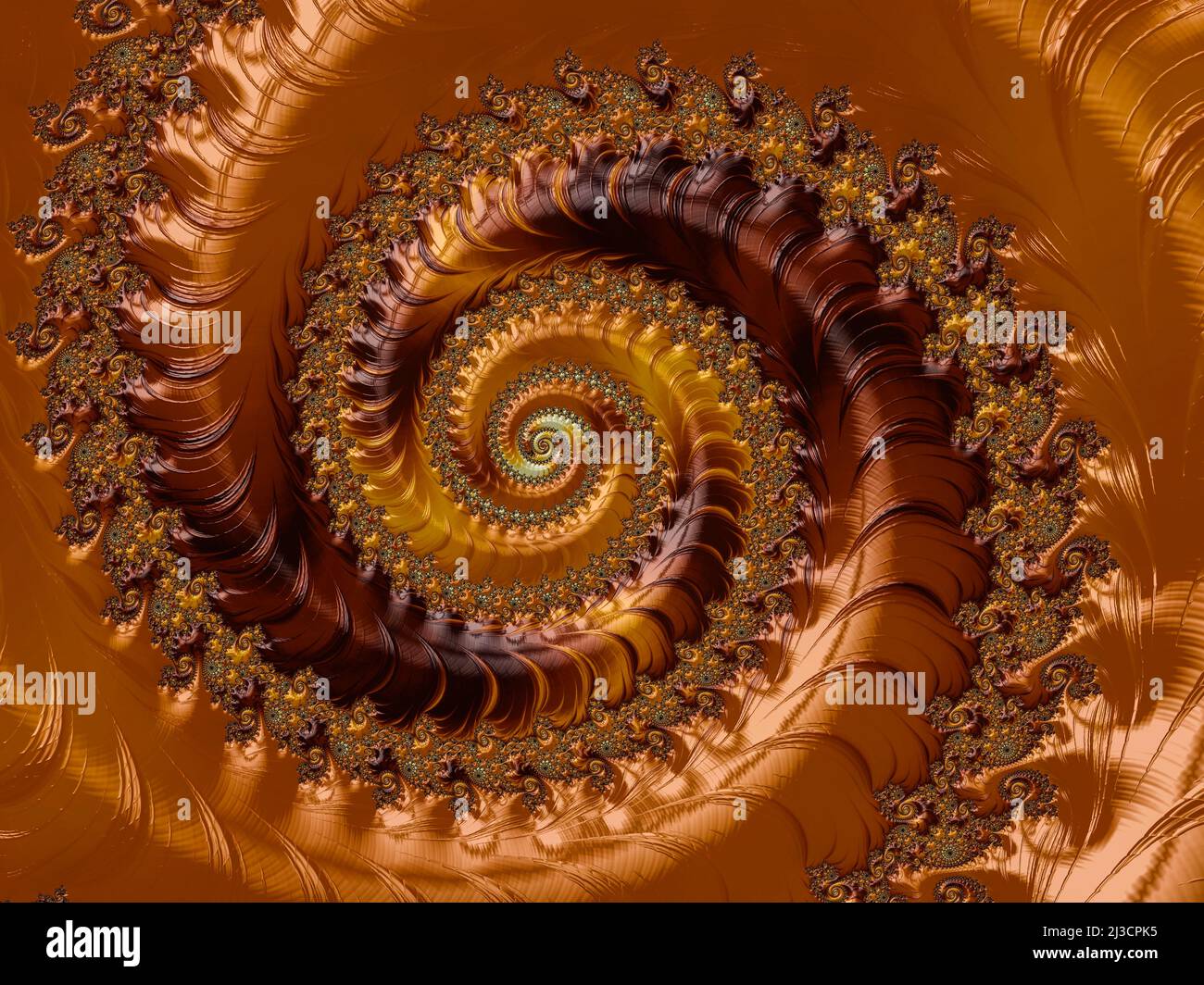 Computer generated abstract fractal artwork for creative design Stock ...