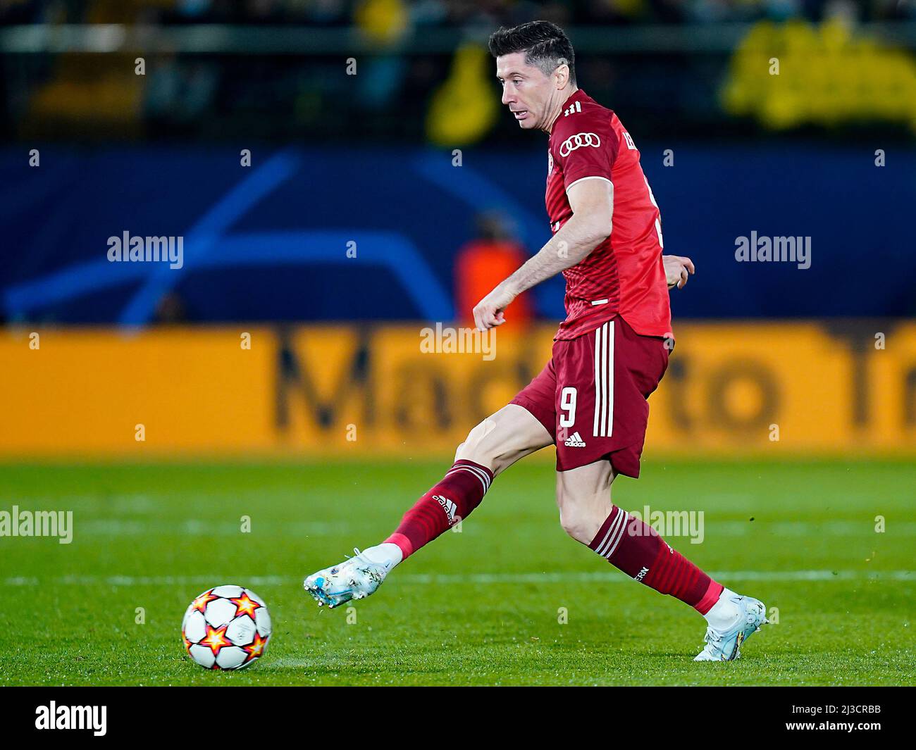 Robert Lewandowski of Bayern Munich during the UEFA Champions League ...