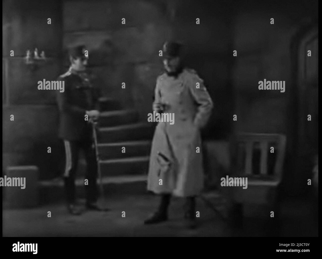 Prisoner of Zenda vintage 1922 film screen Stock Photo - Alamy