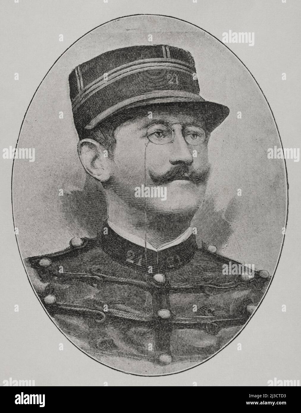 Alfred Dreyfus (1859-1935). French military officer. In 1894 he was ...