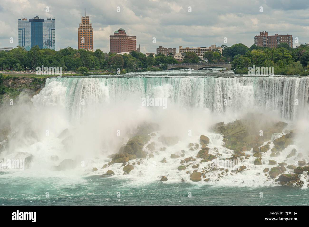 Canada, Scenic Niagara Waterfall, Horseshoe Falls, Canadian side Stock Photo - Alamy