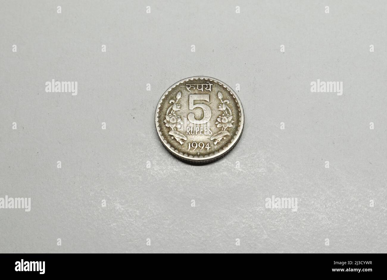 old five Rupees Coin, Indian Currency, Money,five rupees coin Stock ...