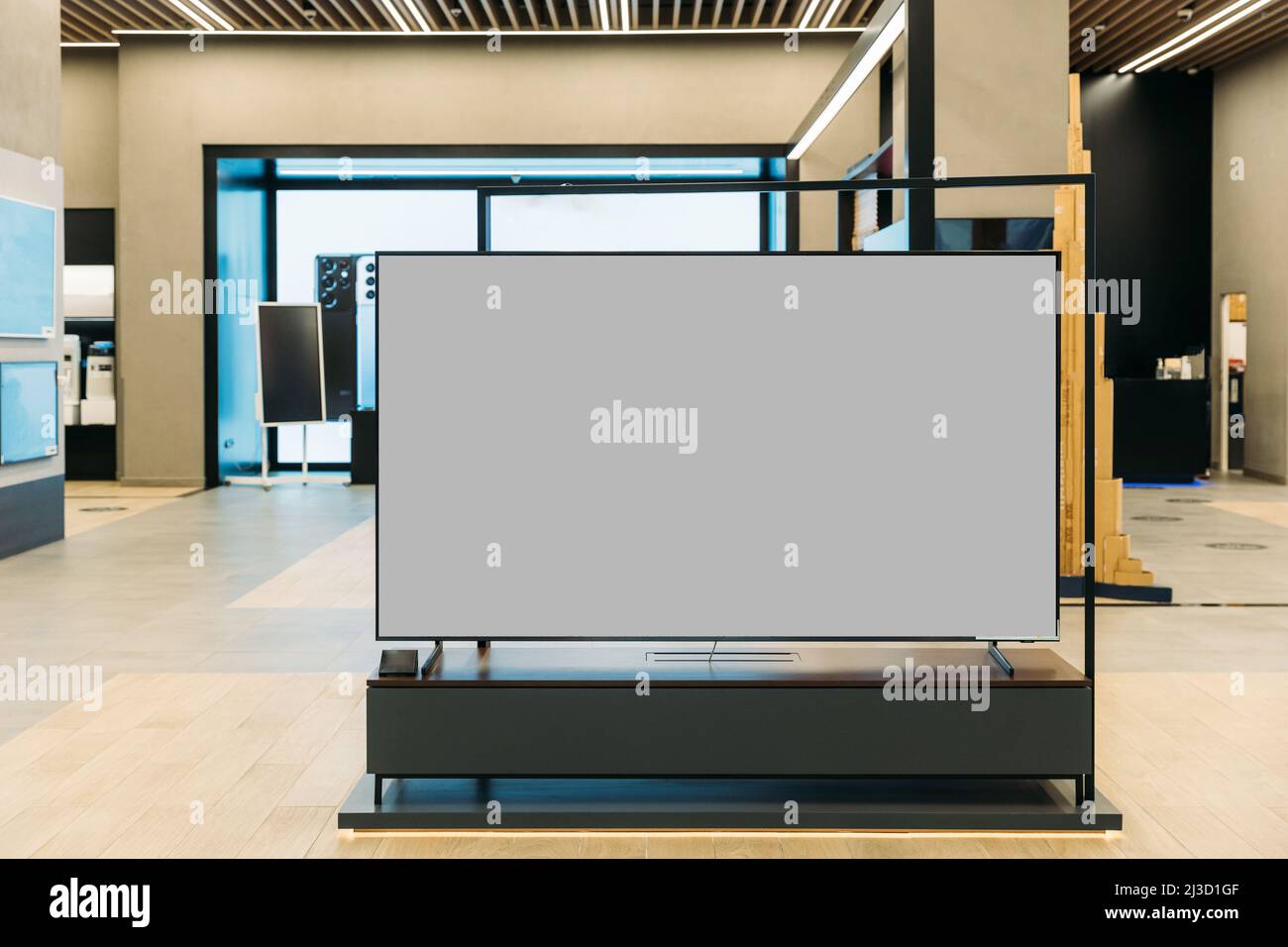 Mockup visual for advertising billboard display. Blank billboards ...