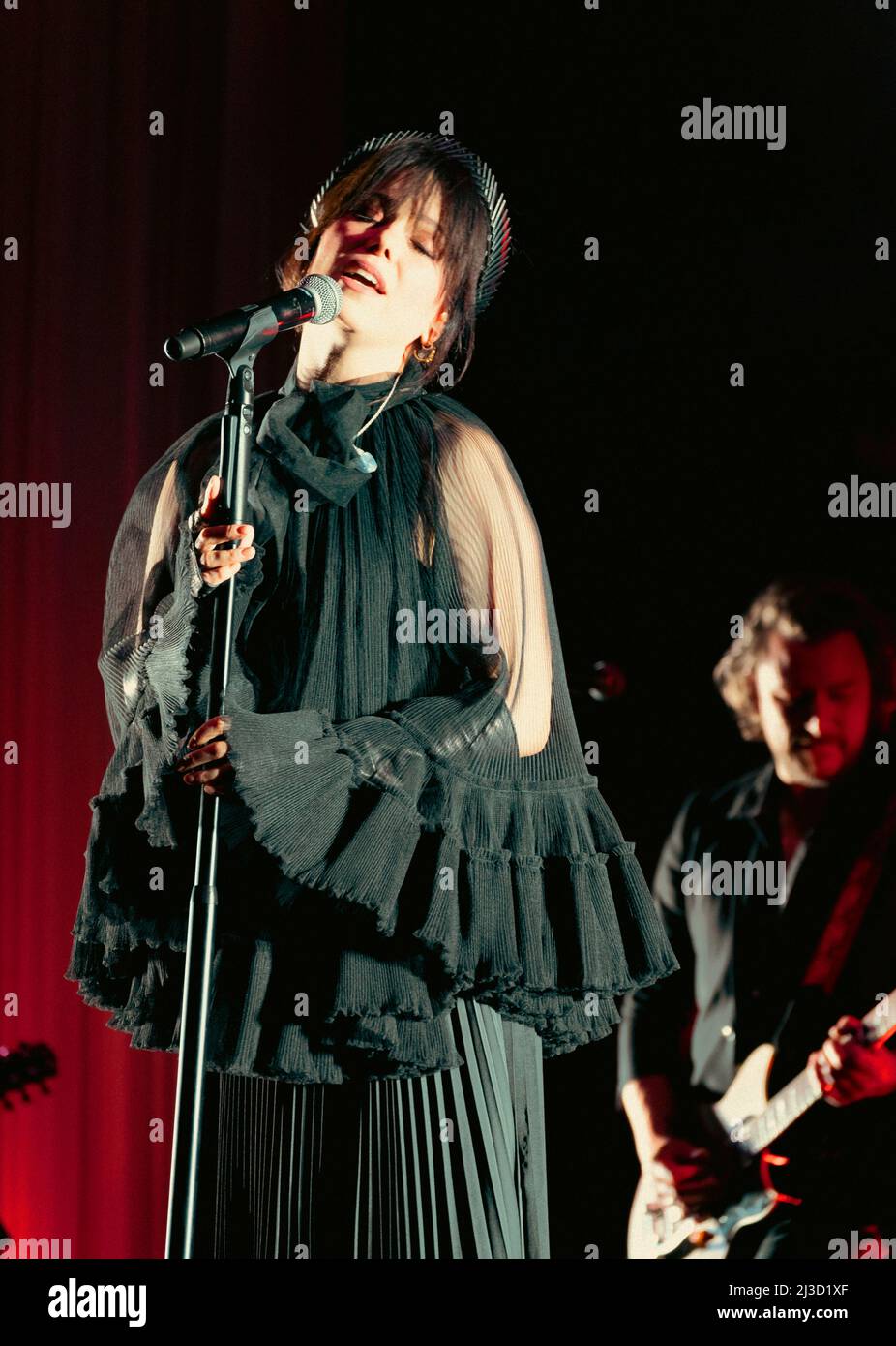 Imelda May at the Symphony Hall Birmingham 04/04/20222 photo by mark anton smith Stock Photo - Alamy