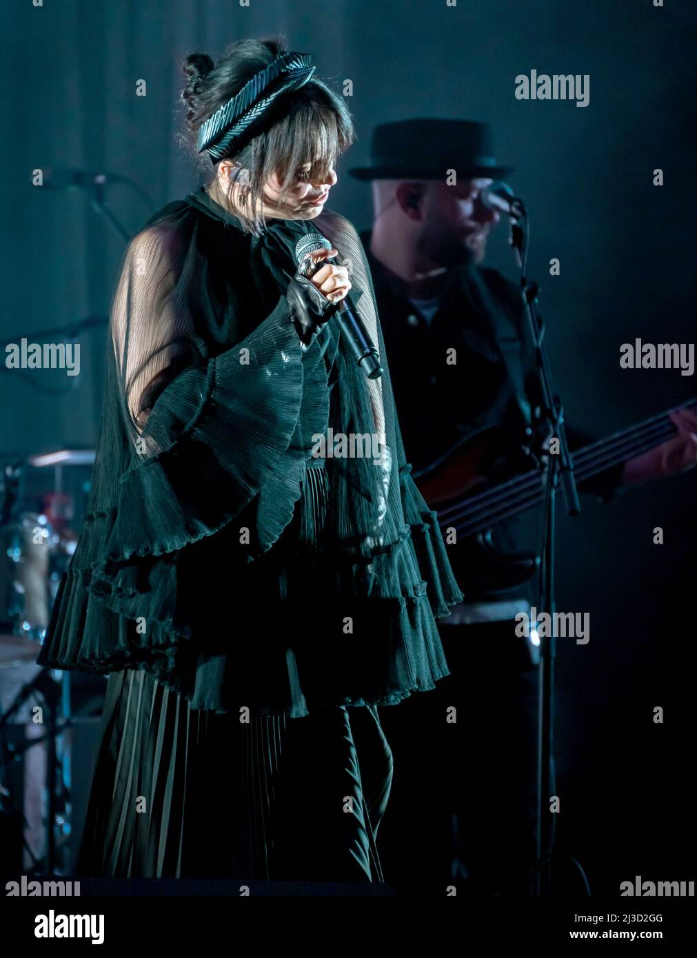 Imelda May at the Symphony Hall Birmingham 04/04/20222 photo by mark anton smith Stock Photo - Alamy