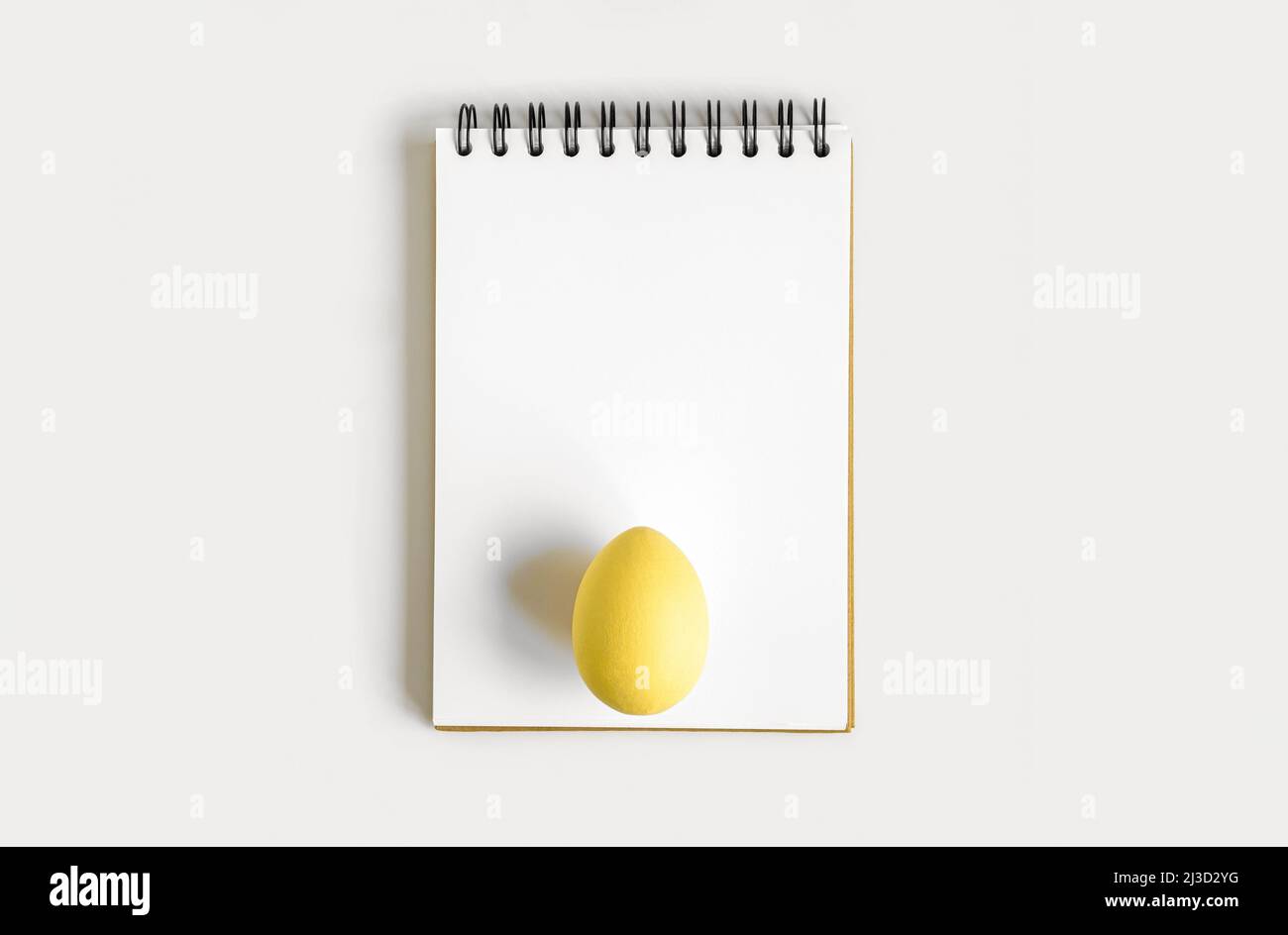 Flat lay top view of empty textbook hi-res stock photography and images ...