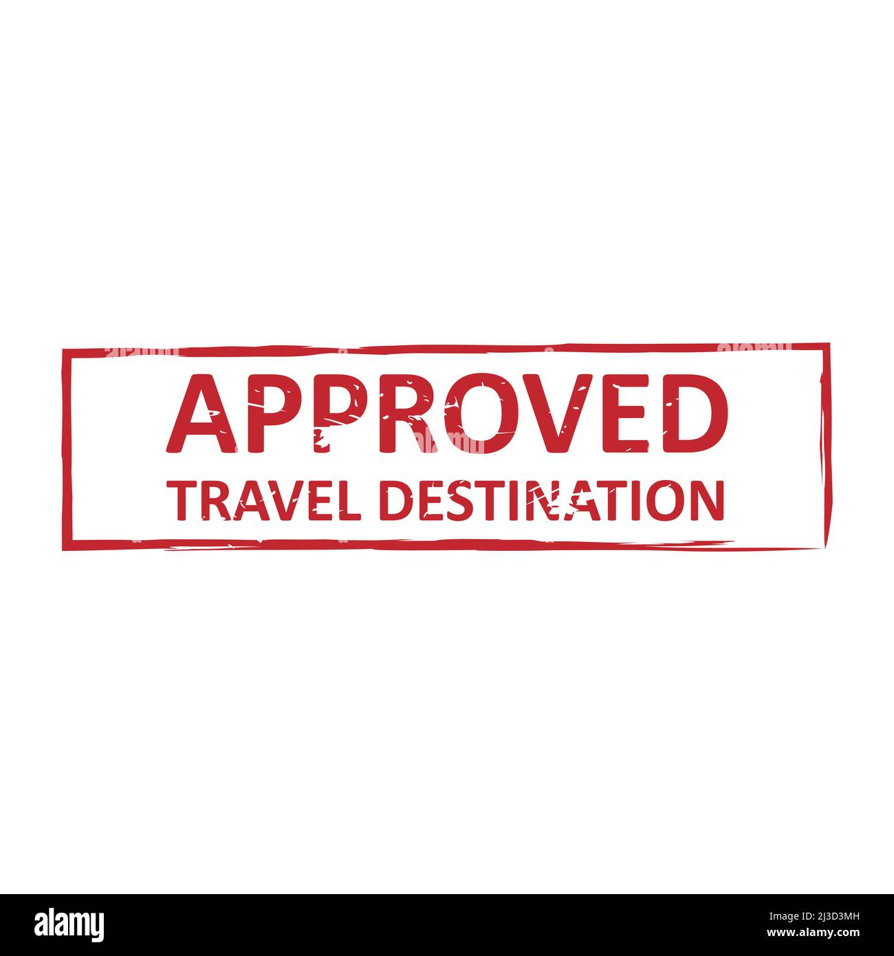 Vector approved seal rubber stamp sign. Grunge approved travel ...