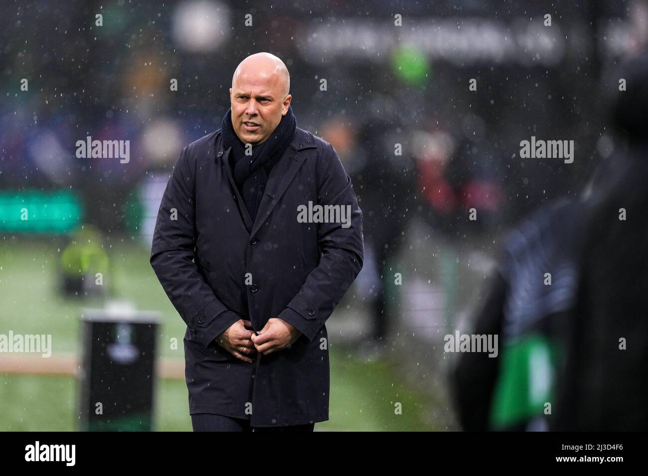 Rotterdam - coach Arne Slot of Feyenoord during the match between ...