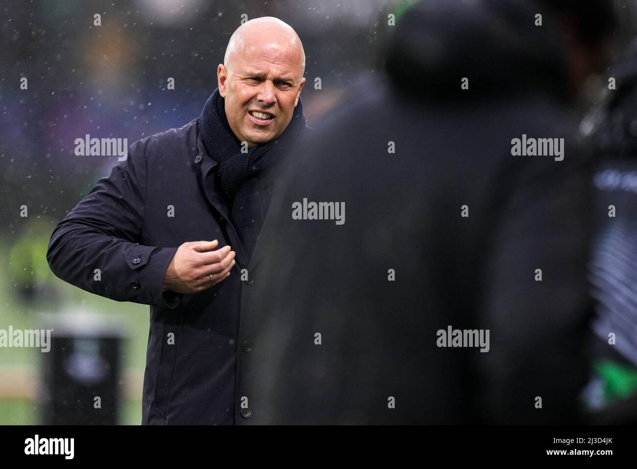 Rotterdam - coach Arne Slot of Feyenoord during the match between ...