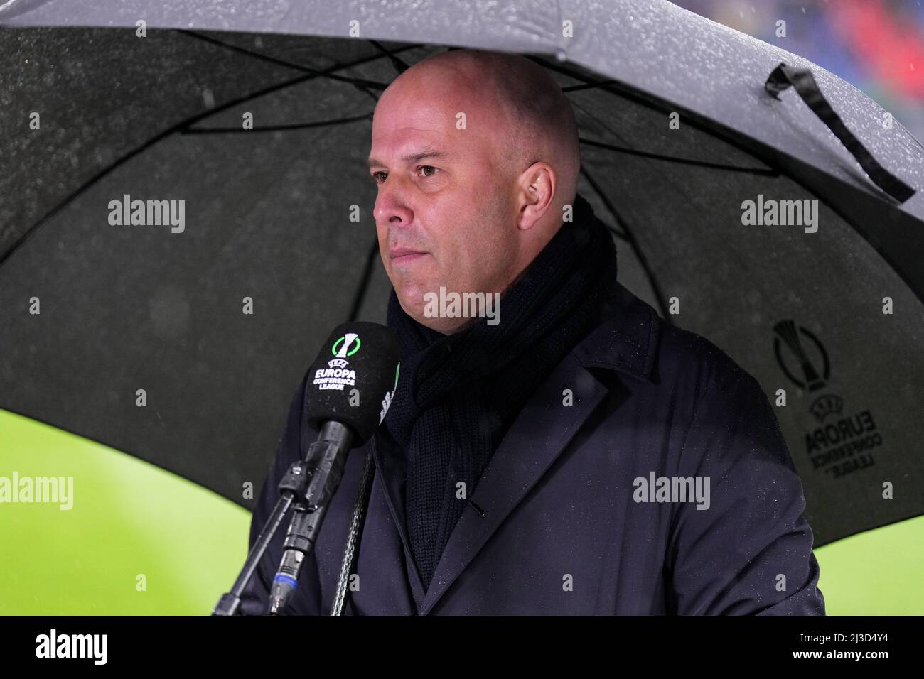 Rotterdam - coach Arne Slot of Feyenoord during the match between ...
