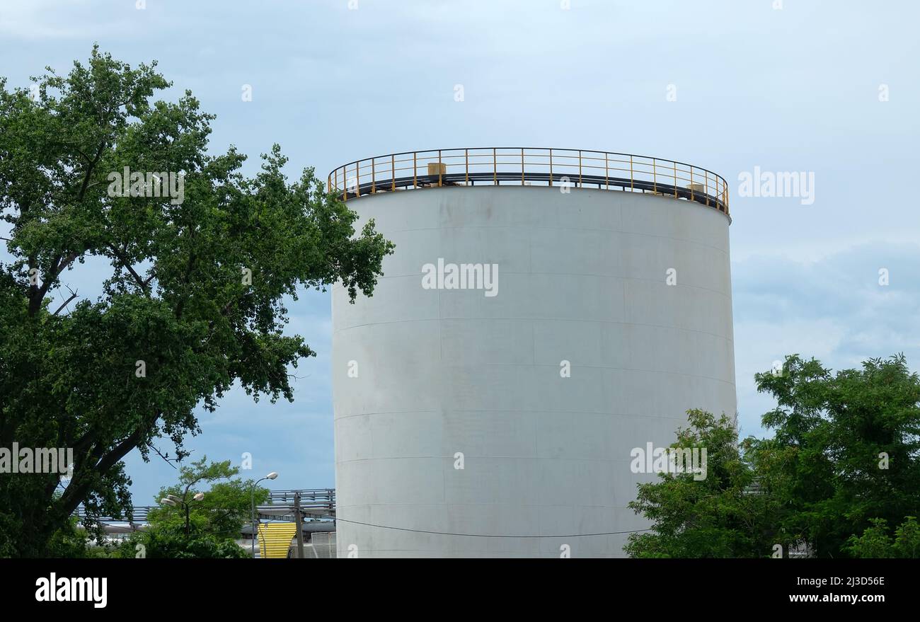Fuel tank on the oil products pipeline Stock Photo - Alamy