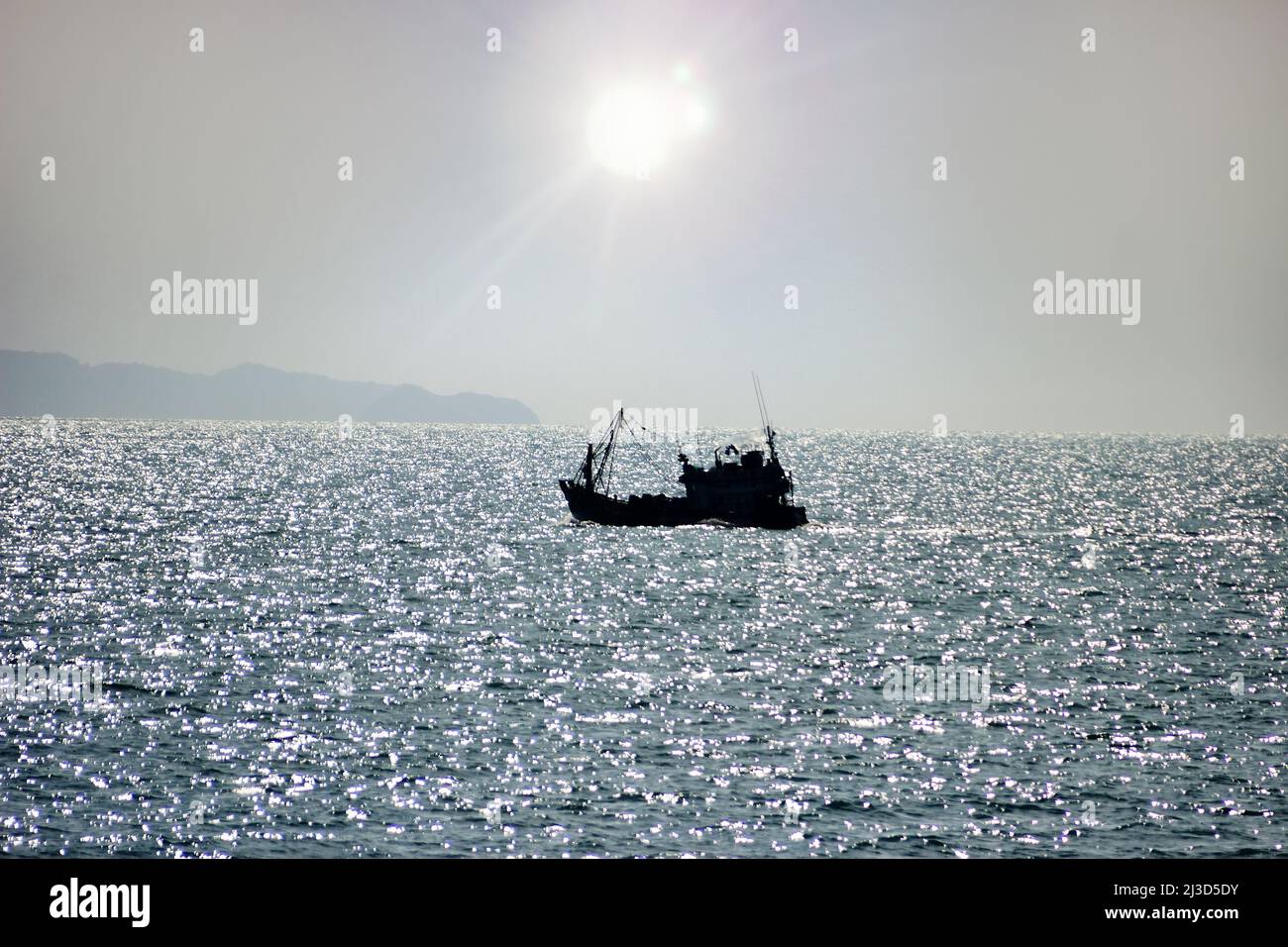 Marine fishing. Thai seiners in the South China Sea Stock Photo - Alamy