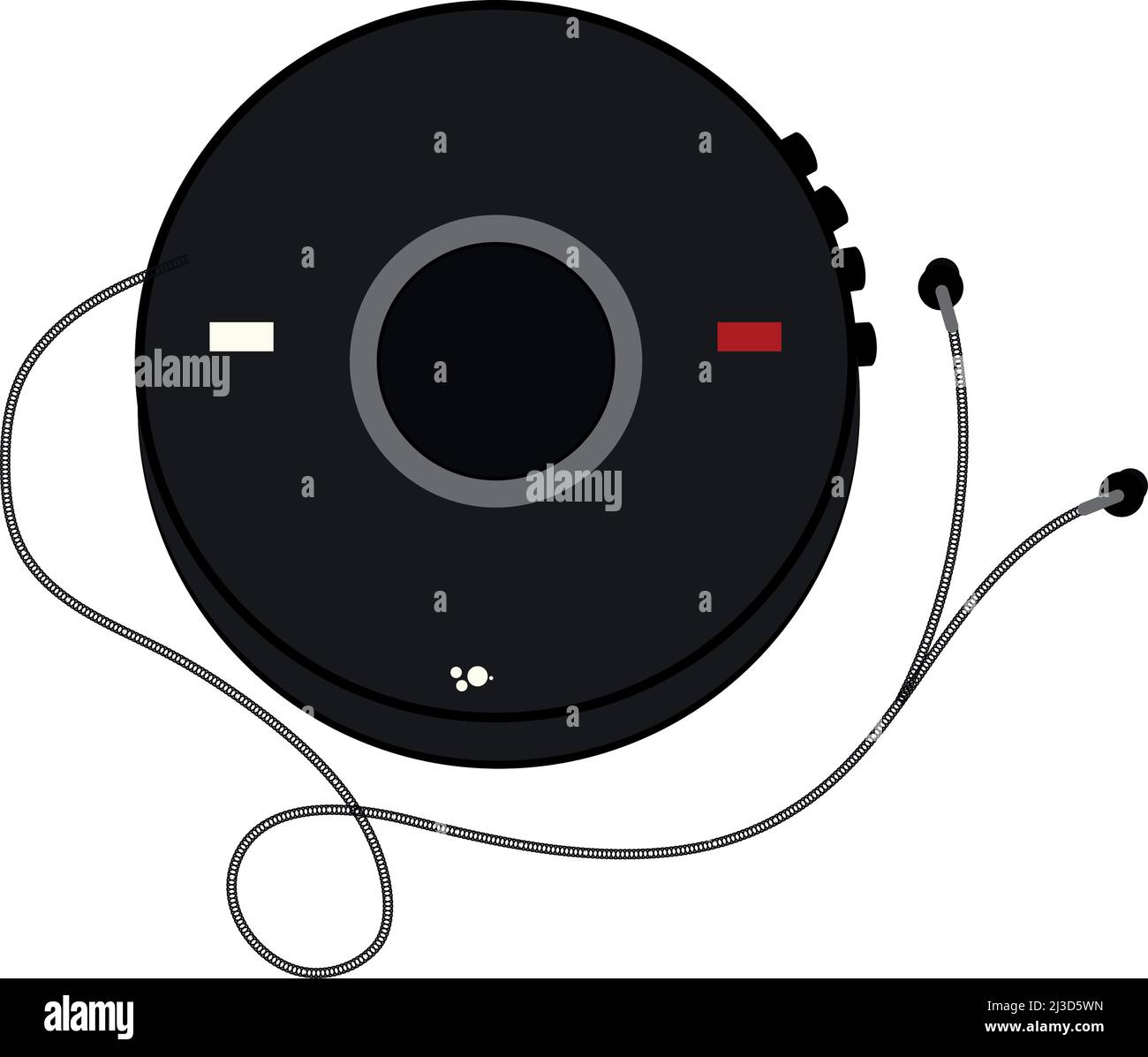 portable cd player Stock Vector Image & Art - Alamy