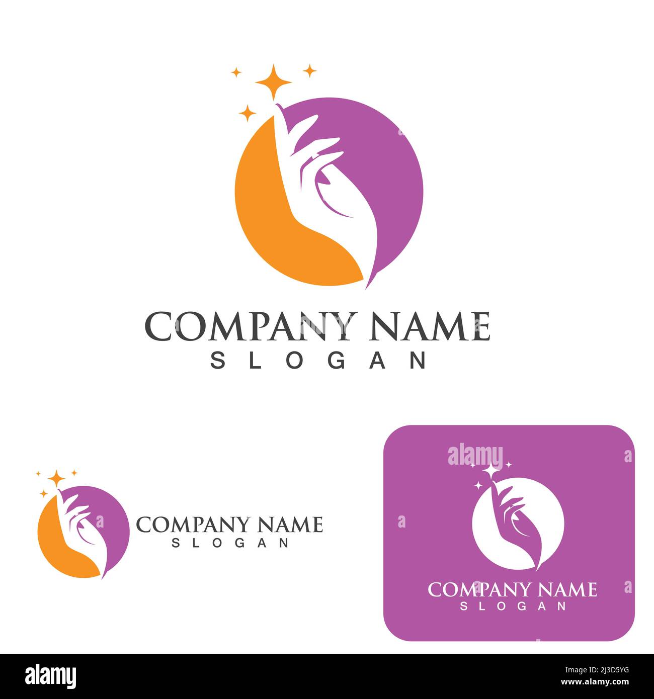 Hand hope logo and symbol vector template Stock Vector Image & Art - Alamy