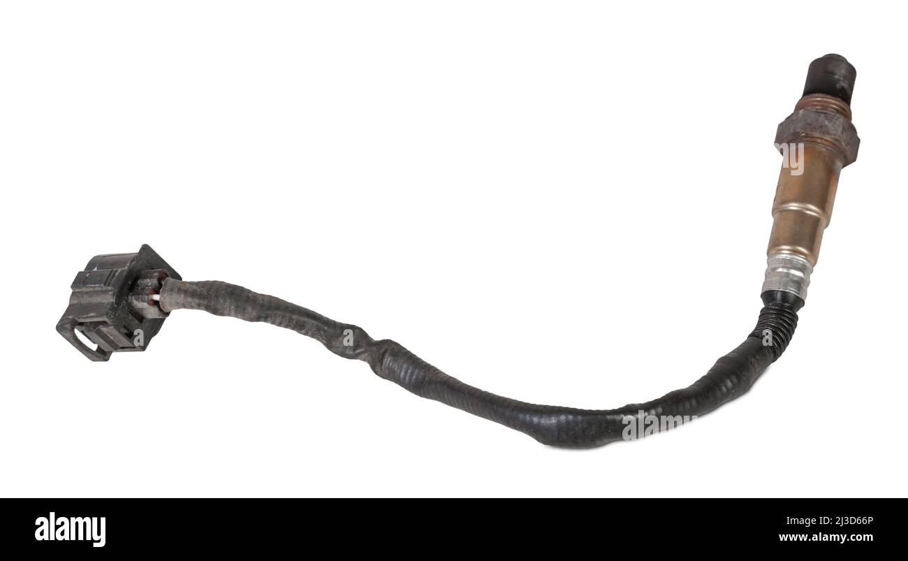 Lambda probe - oxygen sensor device designed to record amount of ...