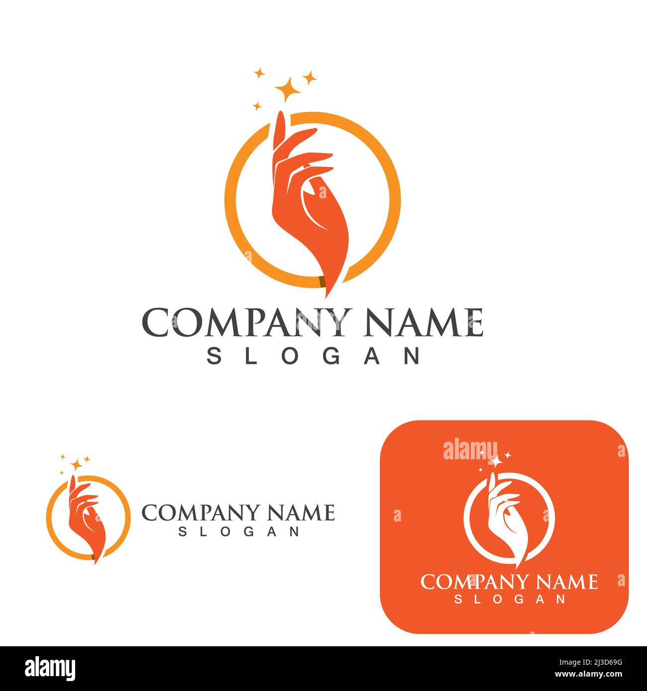 Hand hope logo and symbol vector template Stock Vector Image & Art - Alamy