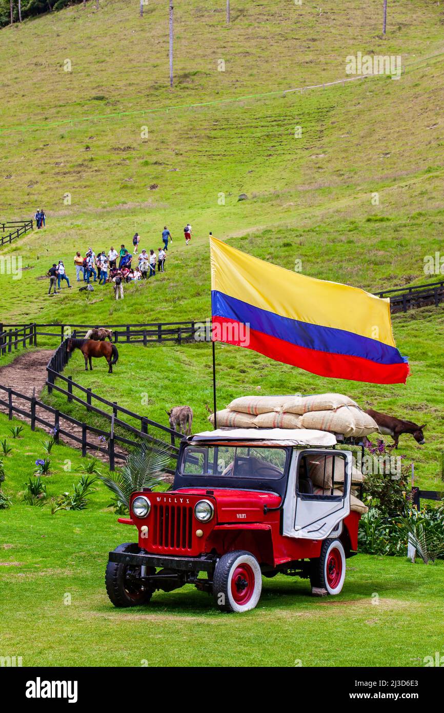 Willys jeep colombia salento hi-res stock photography and images - Alamy