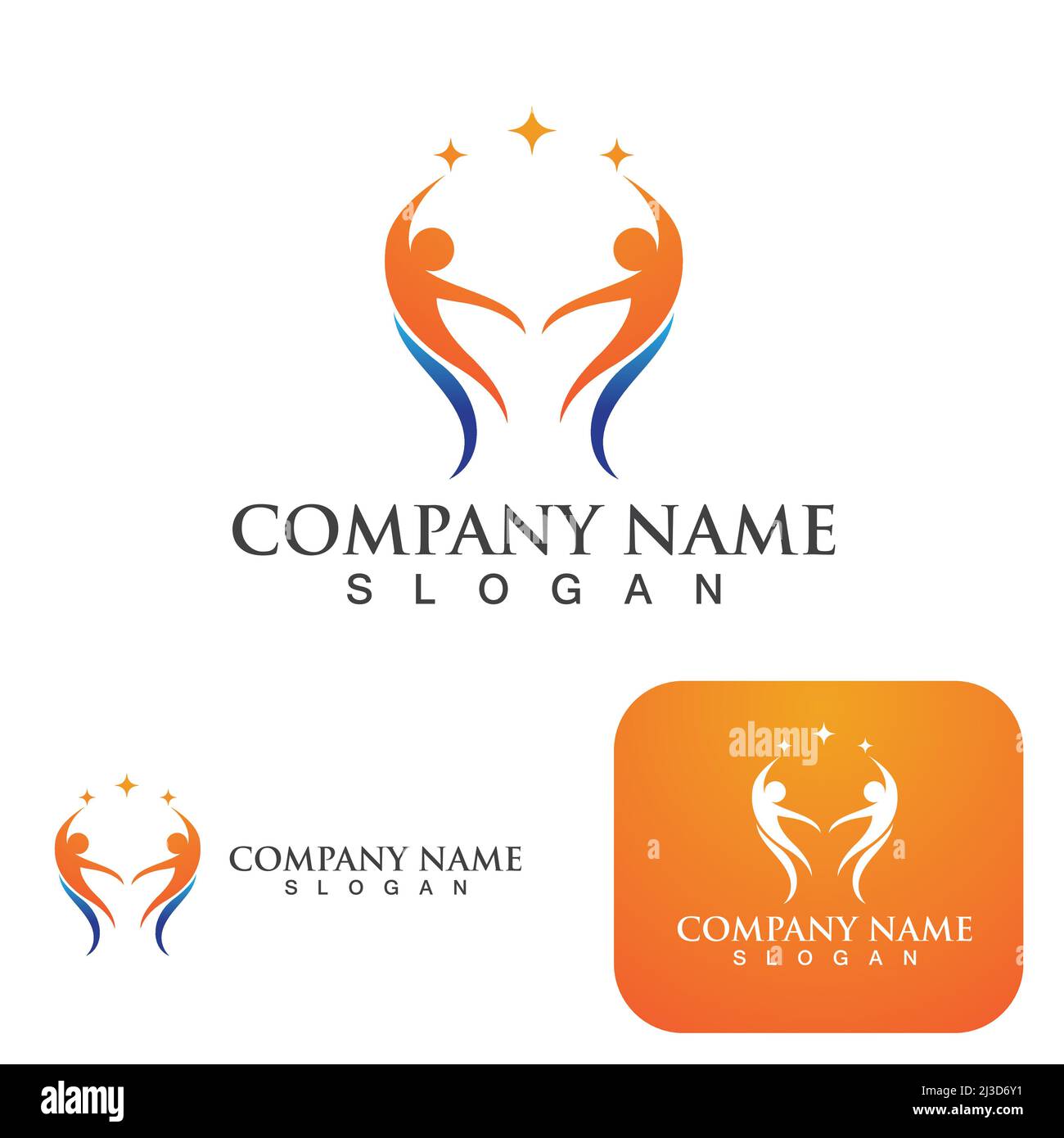 People jump star logo and symbol Stock Vector Image & Art - Alamy