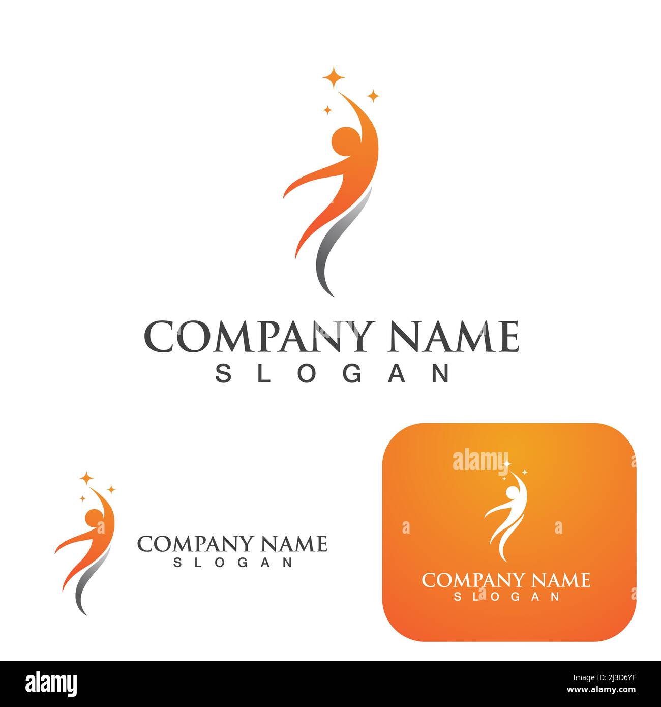 People jump star logo and symbol Stock Vector Image & Art - Alamy