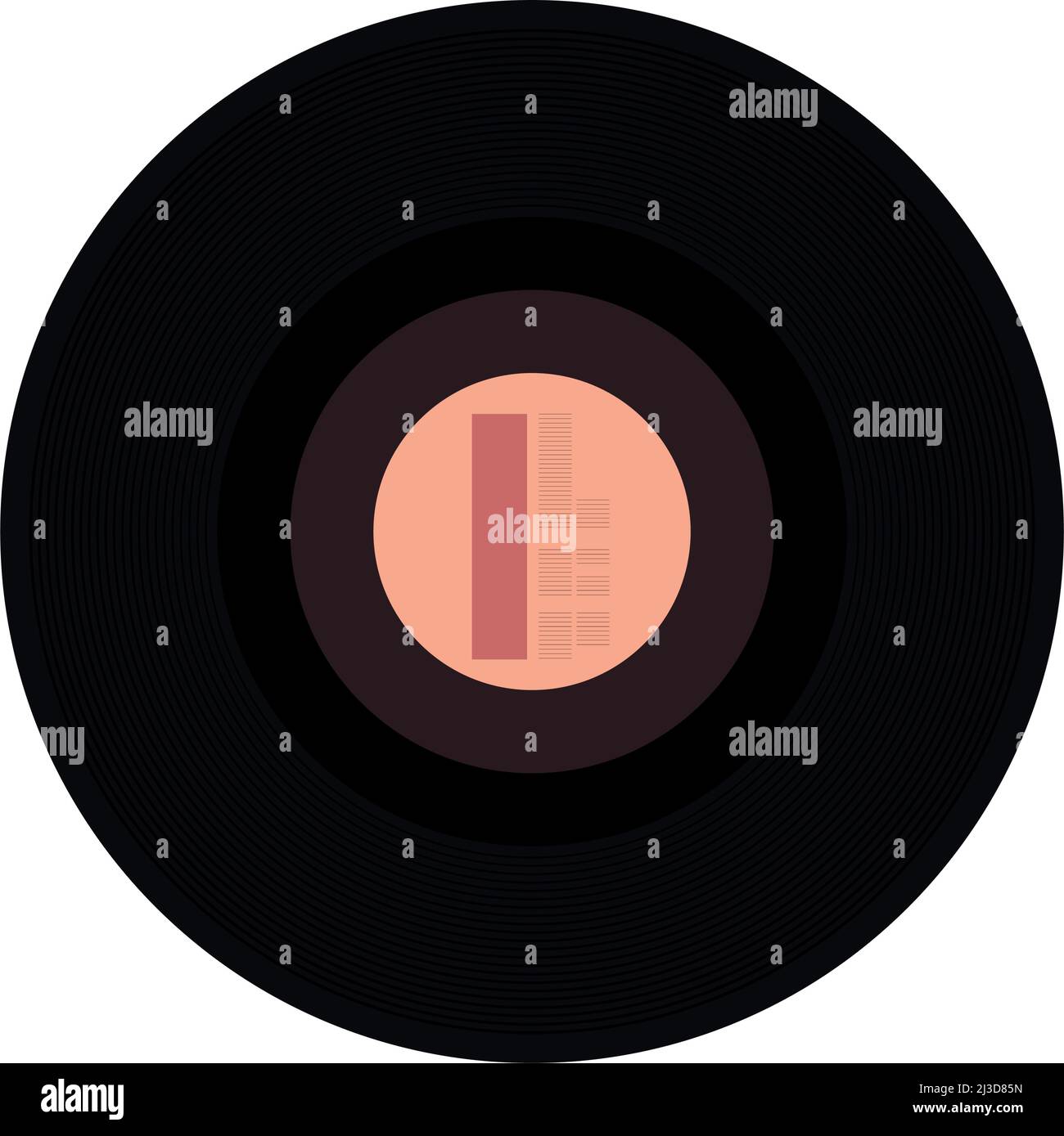 music vinyl icon Stock Vector Image & Art - Alamy