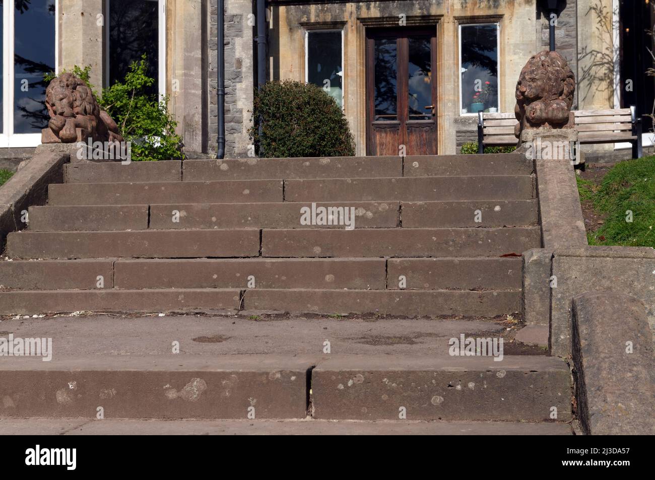 Historic victorian stone steps hi-res stock photography and images - Alamy