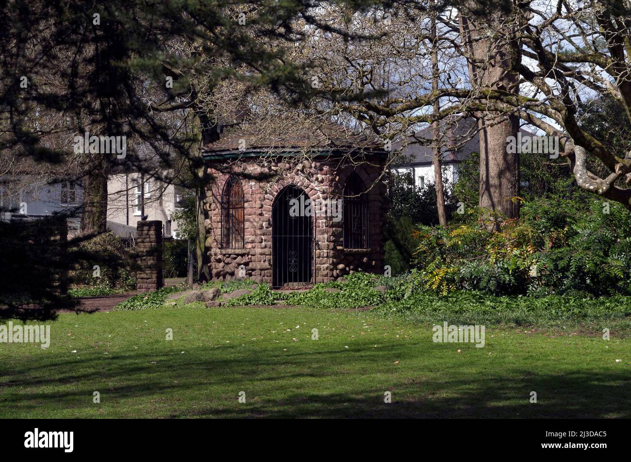 Small folly or ice house in the grounds of Insole Court, Llandaff ...